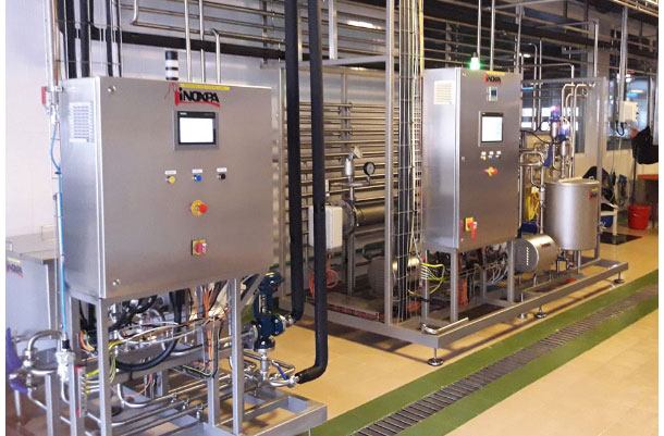 Automated dairy product manufacturing equipment - INOXPA